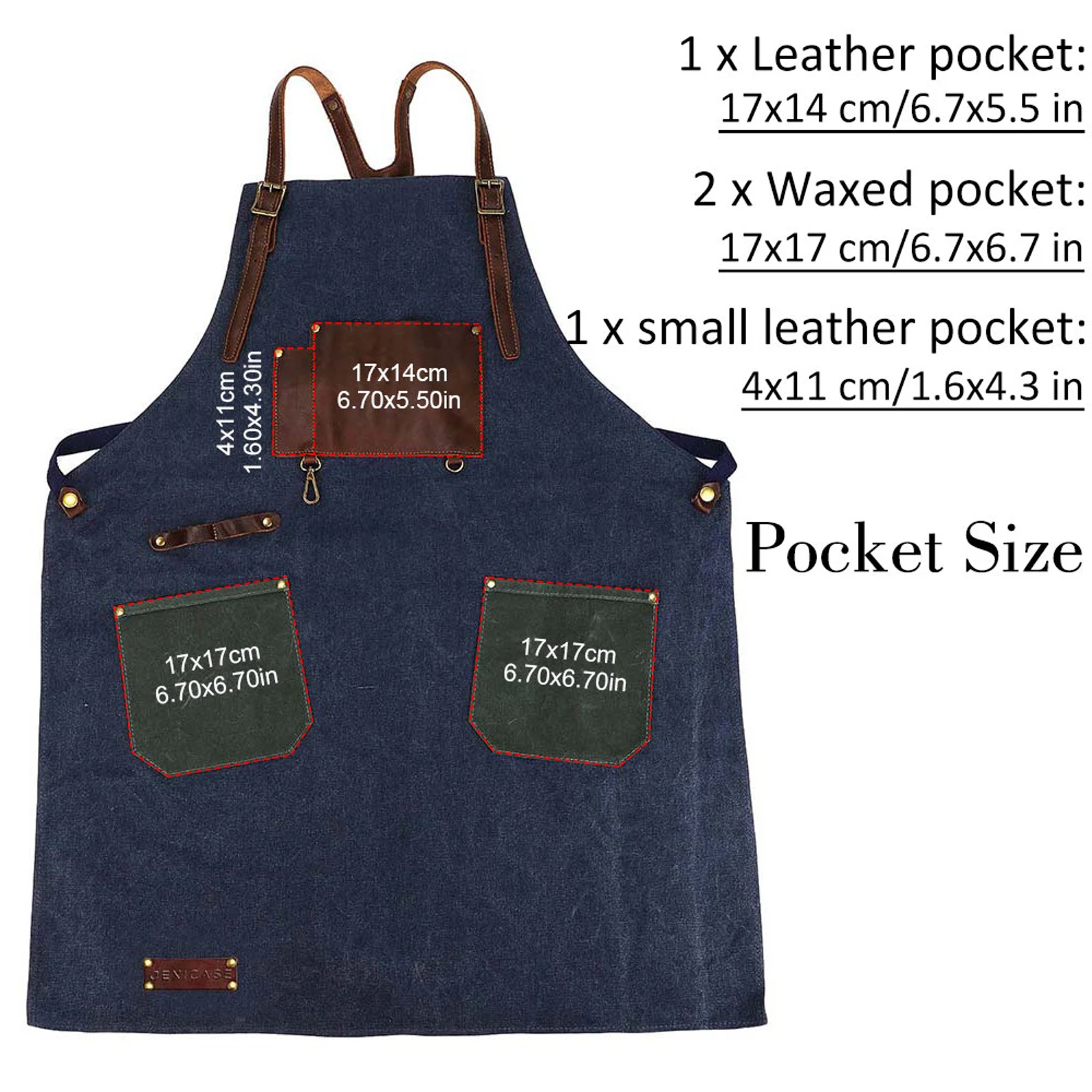 Adjustable Adult Apron Waterproof Apron Kitchen Apron Waitresses Apron ...